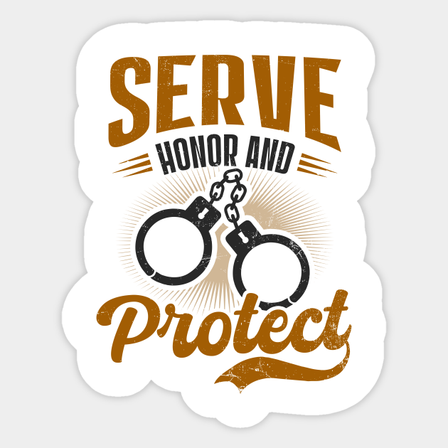 Police Officer Shirt Serve Honor And Protect Police Officer